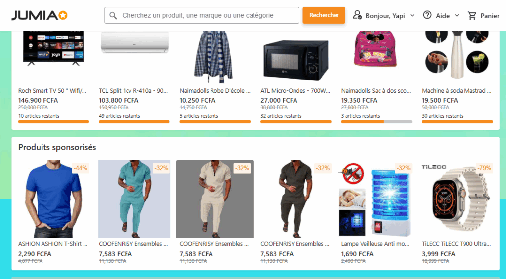 Introduction aux produits sponsorisés et avantages - Jumia VendorHub CI